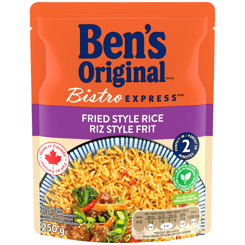 BEN'S ORIGINAL™ BISTRO EXPRESS™ Fried Style Rice, 250g