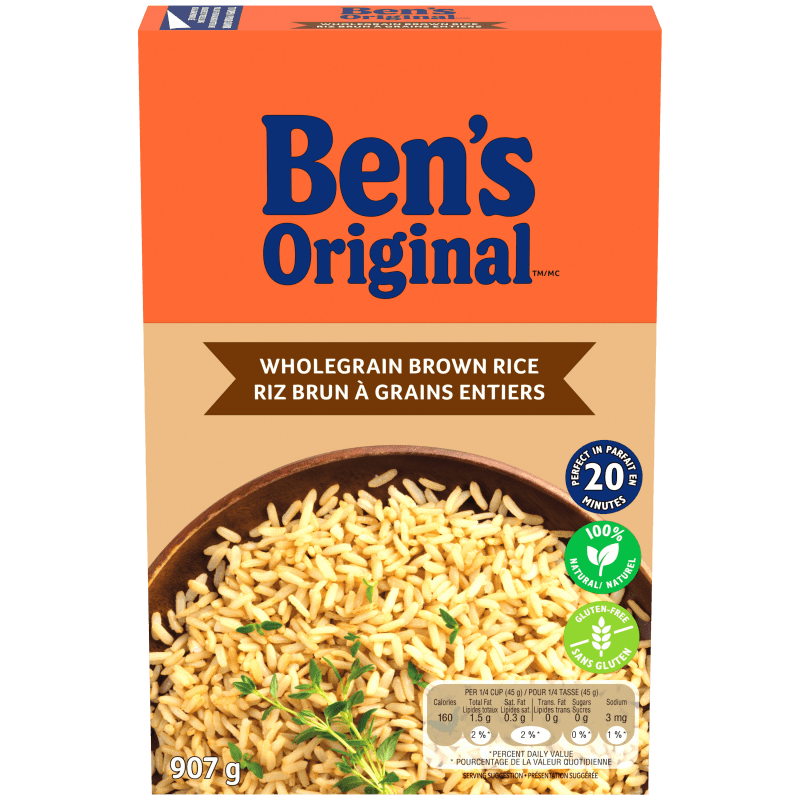 BEN'S ORIGINAL™ Wholegrain Brown Rice, 907g